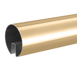 CRL Polished Brass End Cap for 4" Cap Railing | CRL