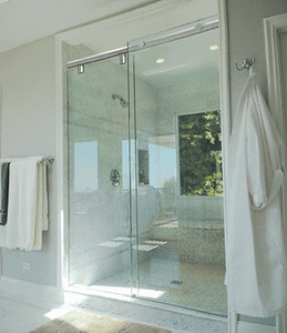 CRL Chrome 60" Hydroslide 180 Degree Sliding Shower Door Kit | CRL