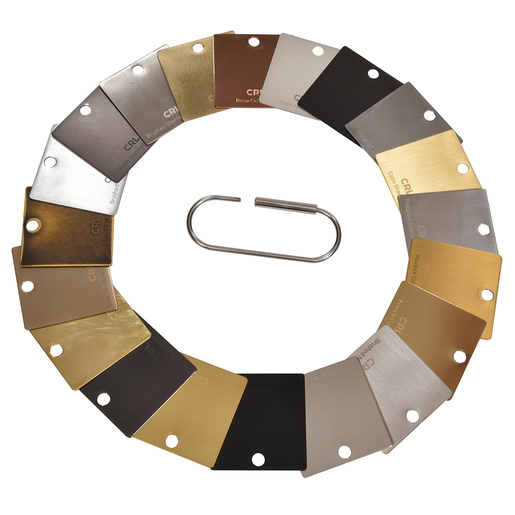CRL Sample Finish Ring for Shower Door Hinges | CRL