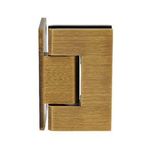 CRL Antique Brass Geneva 544 Series Wall Mount Offset Back Plate Hinge ...