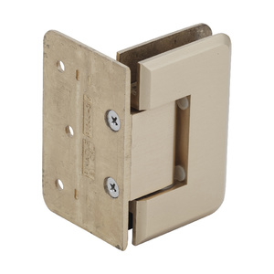 CRL Satin Brass Pinnacle 044 Series Wall Mount Offset Back Plate Hinge ...