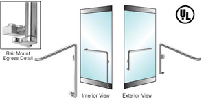 Style 'E' | Blumcraft EG110 Electronic Egress Control Handles ...