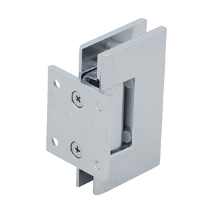 CRL Chrome Geneva Series 5 Degree Pre-Set Wall Mount Short Back Plate ...