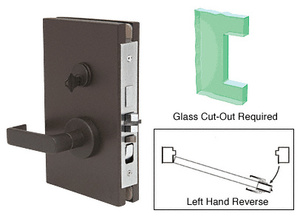 Center Lock with Deadlatch - Entrance Function | CRL