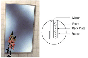 Theft-Proof Framed Mirrors | CRL