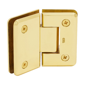 CRL Polished Brass Pinnacle 045 Series 135 Degree Glass-to-Glass ...