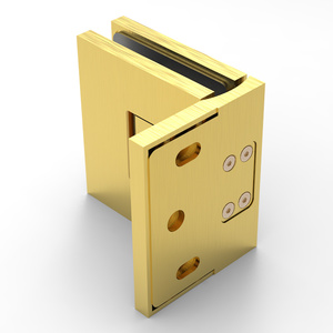 CRL Satin Brass Bellagio Adjustable Wall Mount Offset Back Plate Hinge ...