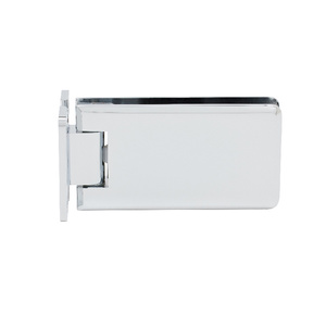 CRL Chrome Grande 037 Series Wall Mount Standard Back Plate Hinge | CRL