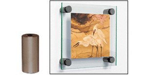 CRL Oil Rubbed Bronze 1/2" Diameter Custom Standoff Base | Standoff ...