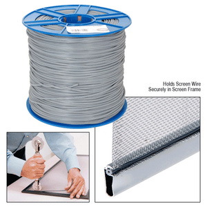 CRL .150" Gray Serrated Screen Retainer Spline Bulk 15 Pound Roll ...