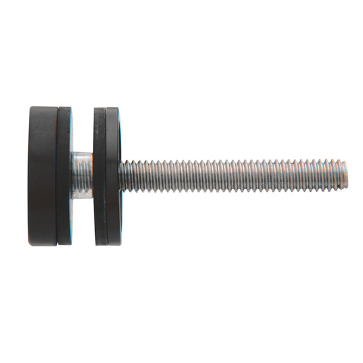 CRL Matte Black Steel Replacement Washer/Stud Kit for Single-Sided and ...
