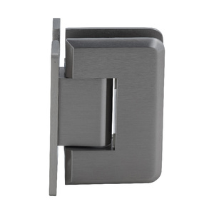 CRL Brushed Nickel Pinnacle 537 Series 5 Degree Pre-Set Wall Mount 'H ...