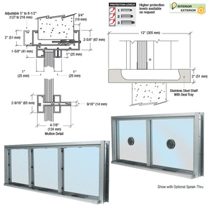 CRL Satin Anodized Aluminum Clamp-On Frame Multi-Lite Window | CRL