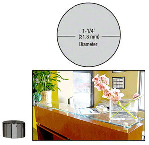 CRL Gun Metal Edge Grip for 3/8" Material | CRL