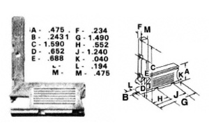 Storm Window Corners Keys | CRL