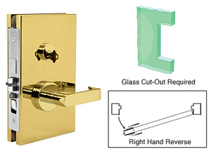 Center Lock with Deadlatch - Entrance Function | CRL