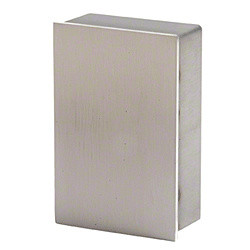 CRL Brushed Stainless 2" x 3" End Cap | CRL