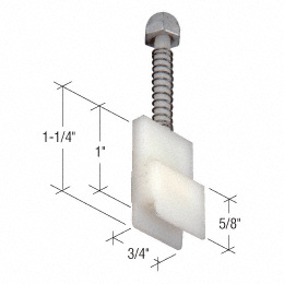 Sliding Screen Door Corner Inserts, Guides, & Bug Strips | CRL