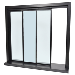 CRL Daisy Duranodic Bronze Factory Glazed with 1/4" Tempered Glass Pass ...