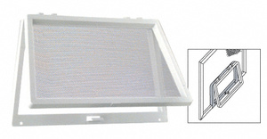 CRL White Plastic Screen Wicket | CRL
