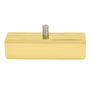 CRL Polished Brass Madrid Series Hinge Kit | CRL