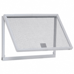 CRL White Aluminum Screen Wicket with Fiberglass Screen Wire | CRL