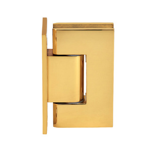 CRL French Gold Vienna 037 Series Wall Mount Full Back Plate Hinge | CRL