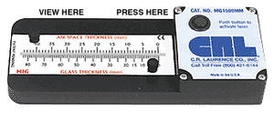 CRL Metric Laser | Glass Thickness Measuring Tools | Glass Thickness ...