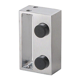 CRL Brushed Stainless Steel Deluxe 180 Degree Cambridge Series Two Door ...
