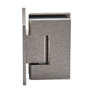 Brushed Nickel Wall Mount with Full Back Plate Designer Series Hinge | USH