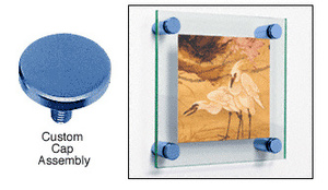 CRL Custom Color 1/2" Diameter Custom Standoff Cap Assembly | CRL