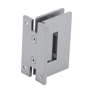 CRL Brushed Nickel Geneva 037 Series Wall Mount 'H' Back Plate Hinge ...