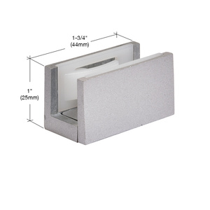 CRL Satin Anodized Replacement Bottom Guide for 290/295, 490/495 & 690/ ...