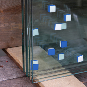 CRL 1/2" x 1/2" Non-Adhesive EVA Blue Shipping Pads | CRL