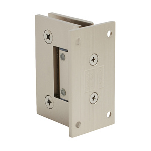 CRL Satin Nickel Geneva 337 Series Adjustable Wall Mount Full Back ...