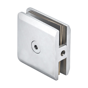 Satine Beveled Wall Mount Premier Series Glass Clip | USH