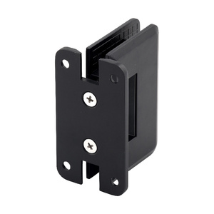 Matte Black Wall Mount with "H" Back Plate Premier Series Hinge | USH