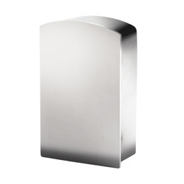 CRL Polished Stainless 2" x 3" Radius End Cap | GRS Cap Rail End Caps ...