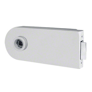 Fallbrook Satin Anodized D-Shape Latch Housing | CRL