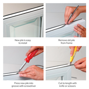 CRL High Density Window Pile - 100' Roll .300 Pile Height; .270 Backing ...