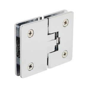 CRL Chrome Milano 180 Series 180 Degree Glass-to-Glass Hinge | CRL