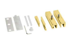 CRL Polished Brass Madrid Series Hinge Kit | CRL