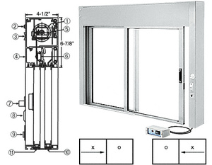 CRL Satin Anodized Custom Size All Electric Fully Automatic Deluxe ...