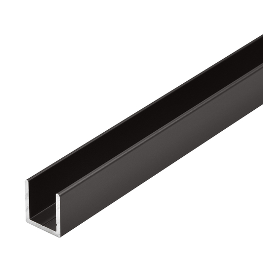 CRL Oil Rubbed Bronze 1/2" Fixed Panel Shower Door Deep U-Channel - 95 ...