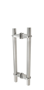 CRL Polished Stainless 16" Variant Series Adjustable Pull Handle with ...