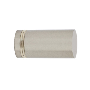 CRL Brushed Nickel Cylinder Style Single-Sided Shower Door Knob | CRL