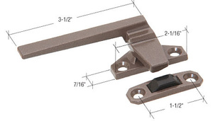 CRL Bronze Truth® Left Hand "Trimline" Cam Handle Lock | CRL