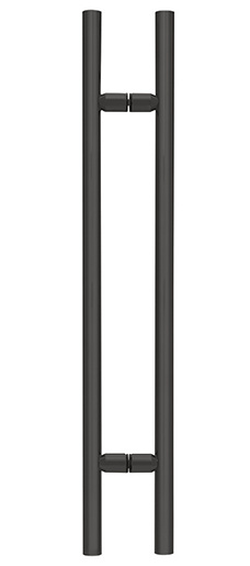 CRL Matte Black 48" Ladder Style Pull Handle | CRL