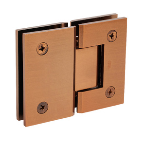 CRL Antique Bronze Geneva 180 Series 180 Degree Glass-to-Glass Standard ...