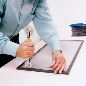 CRL Gray .145 Screen Retainer Spline - 500' Roll | Serrated Screen ...